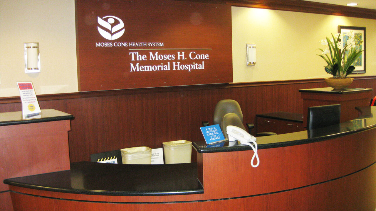 Moses Cone Hospital Renovations - Landmark Builders